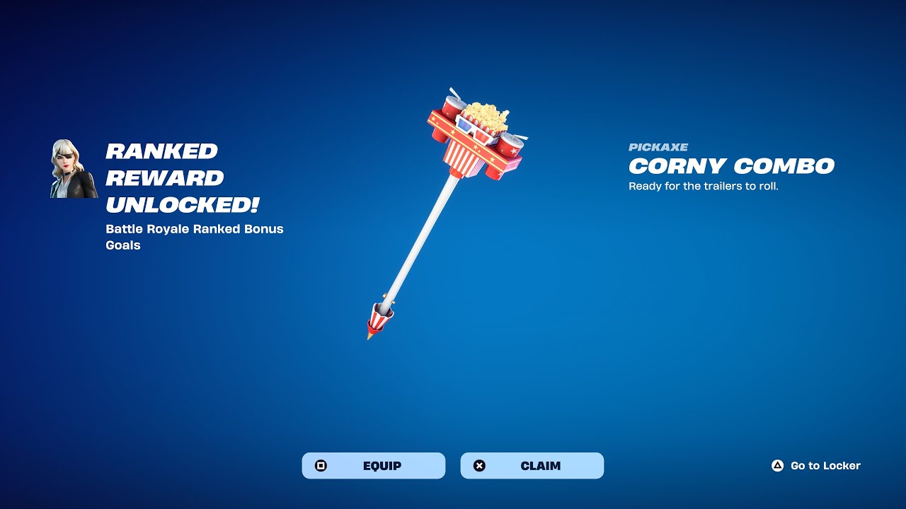 HOW TO GET RANKED CORNY COMBO PICKAXE IN FORTNITE! - YouTube