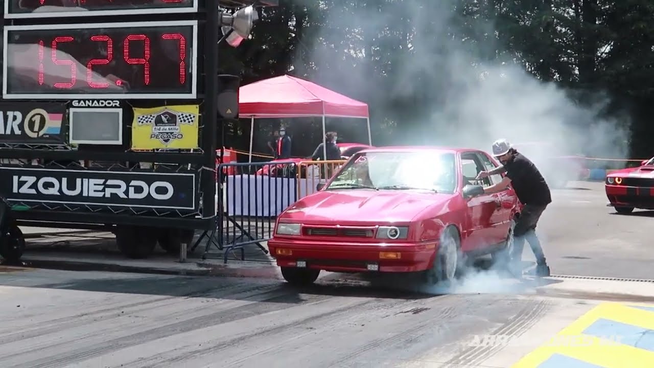 Shadow Turbo de 13s en 1/4 de Milla | Arrancones Toluca México - YouTube