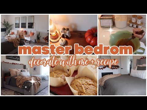 FALL DECORATE WITH ME | MASTER BEDROOM | RACHEL LEE AT HOME