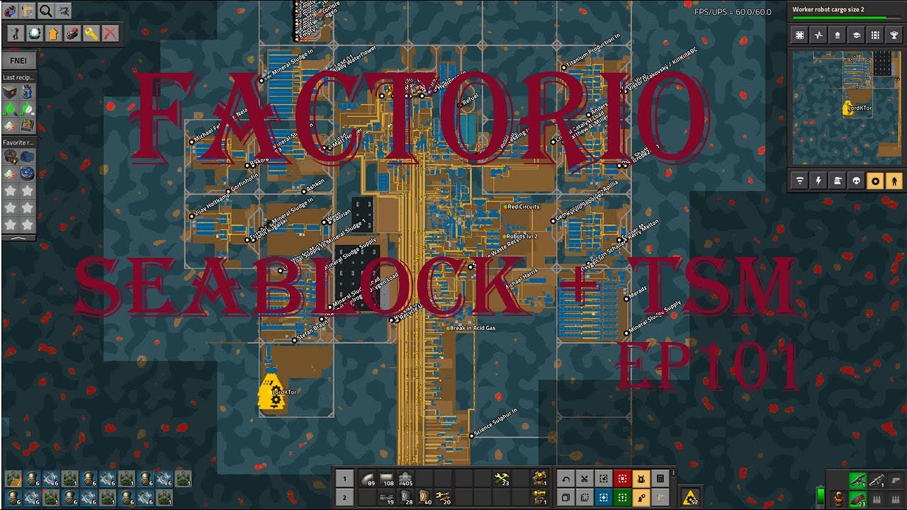 Factorio Seablock + TSM ep101 - YouTube
