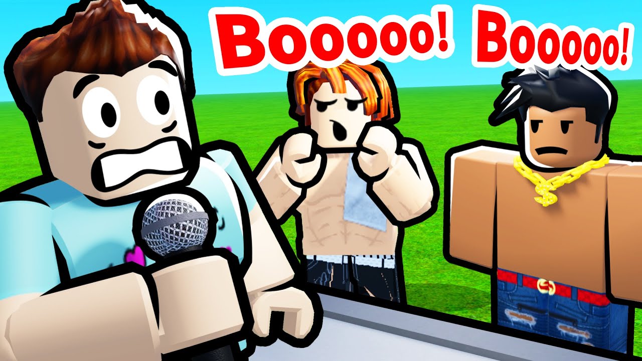 I Performed in a Roblox Rap Concert.. - YouTube