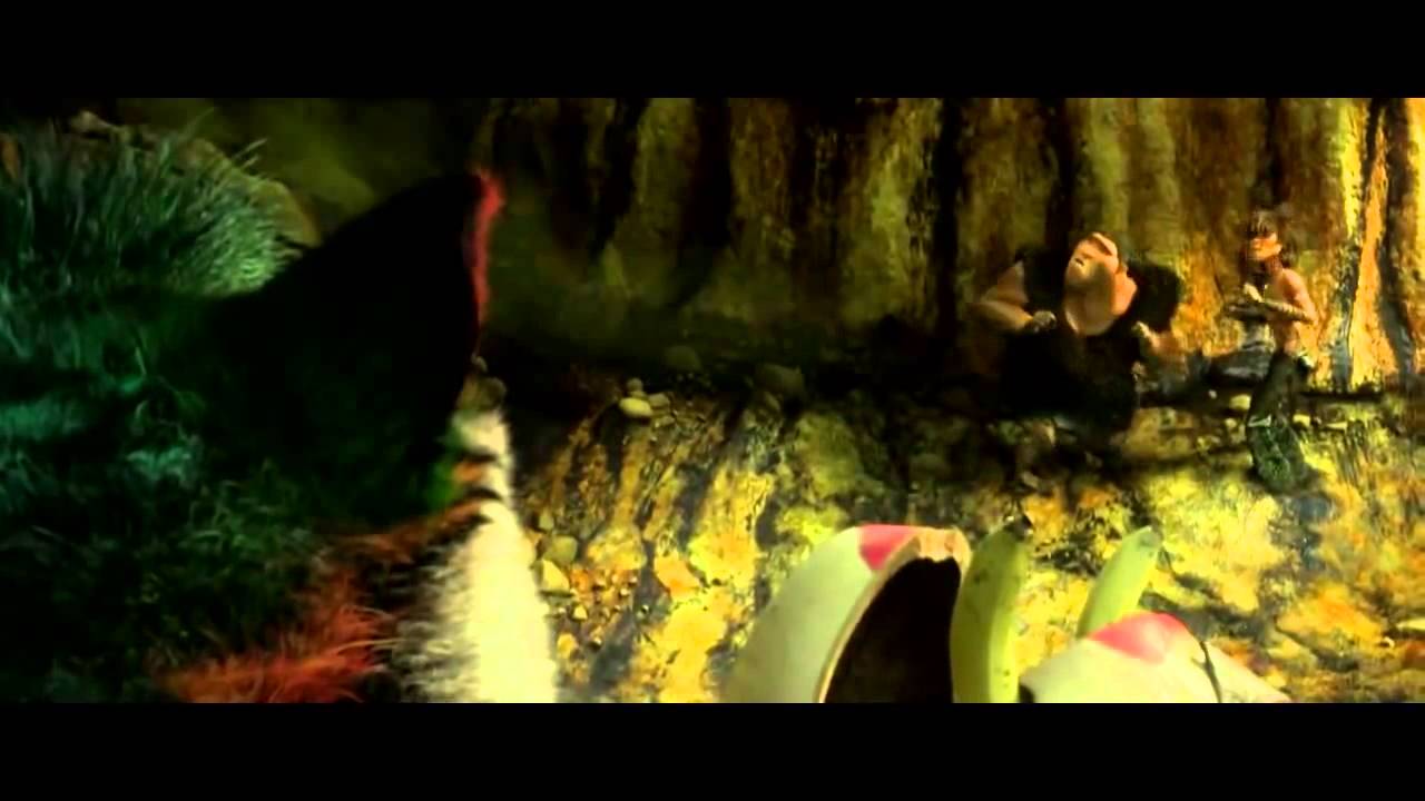 《The Croods》 the cute sloths DaDaDa~ - YouTube