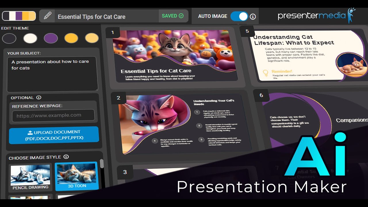 Make Slides Fast with AI Presentation Maker – New Wizard Assistant ...