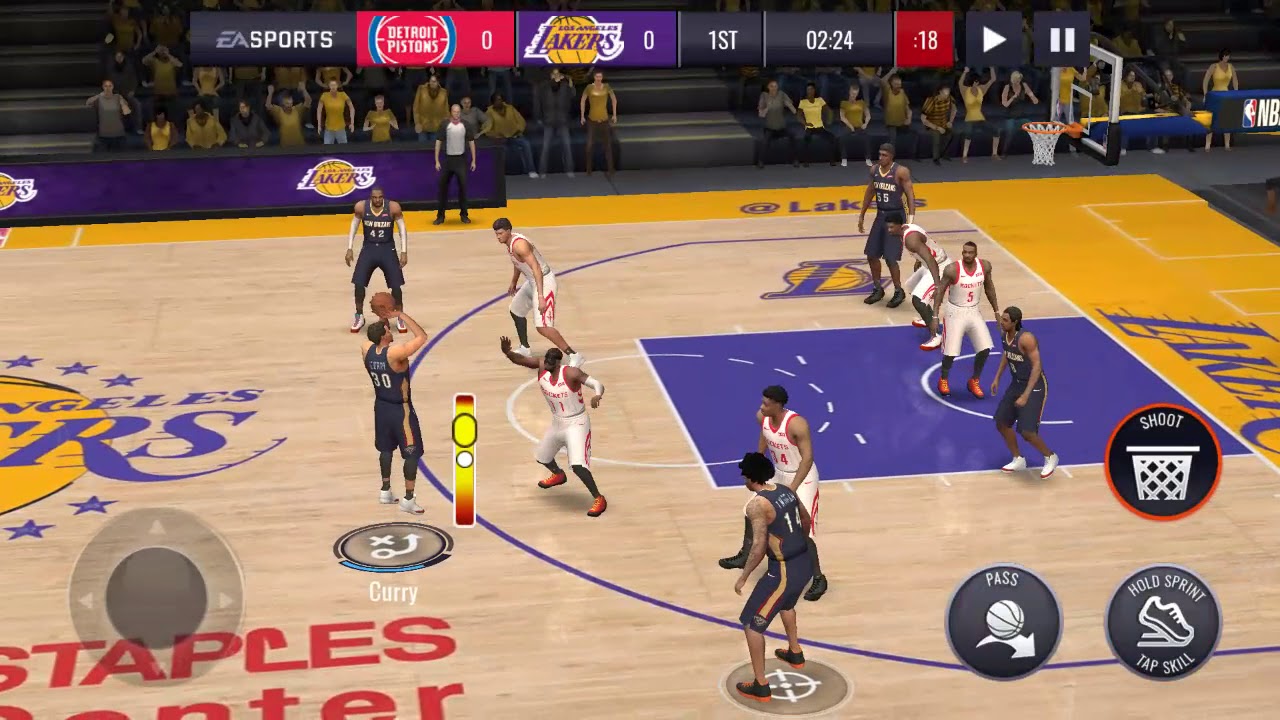 Stephen Curry Versus Mask Kyrie Irving Gameplay. Grinding Showdown ...