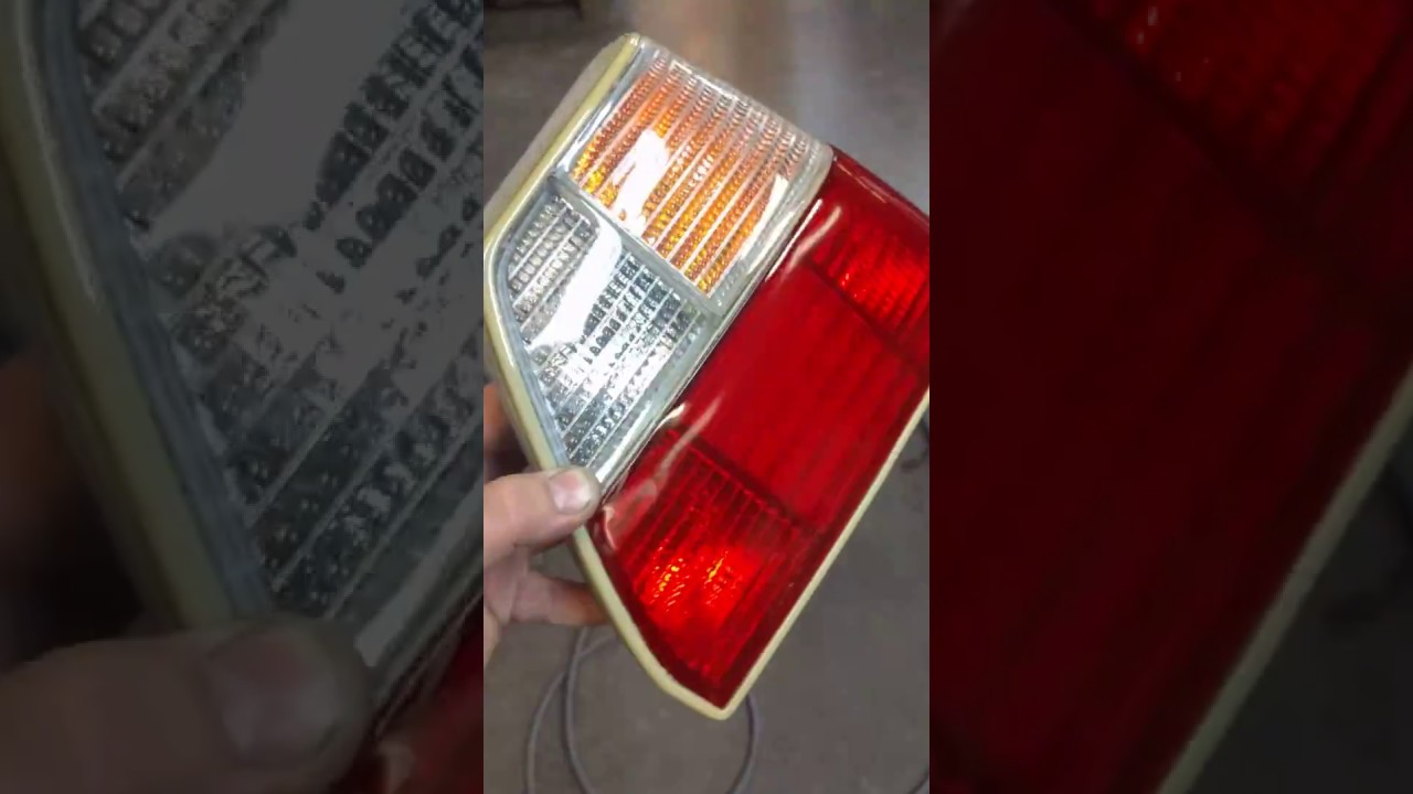 Restored VW Golf MK2 White/Red FIFFT Taillights - YouTube