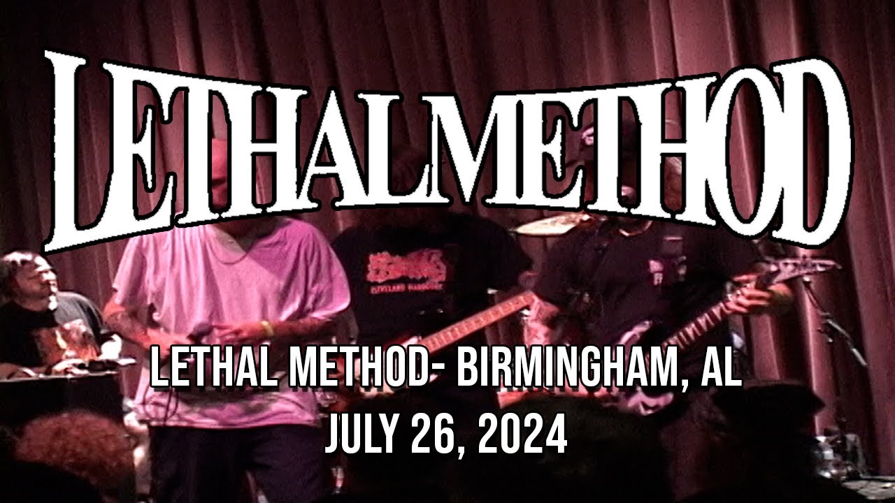Lethal Method - July 26, 2024 - Live at WORKPLAY in Birmingham, Alabama ...