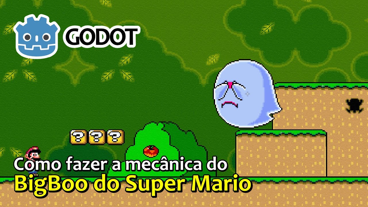 Godot - Como fazer a mecânica do BigBoo do Super Mario. - YouTube