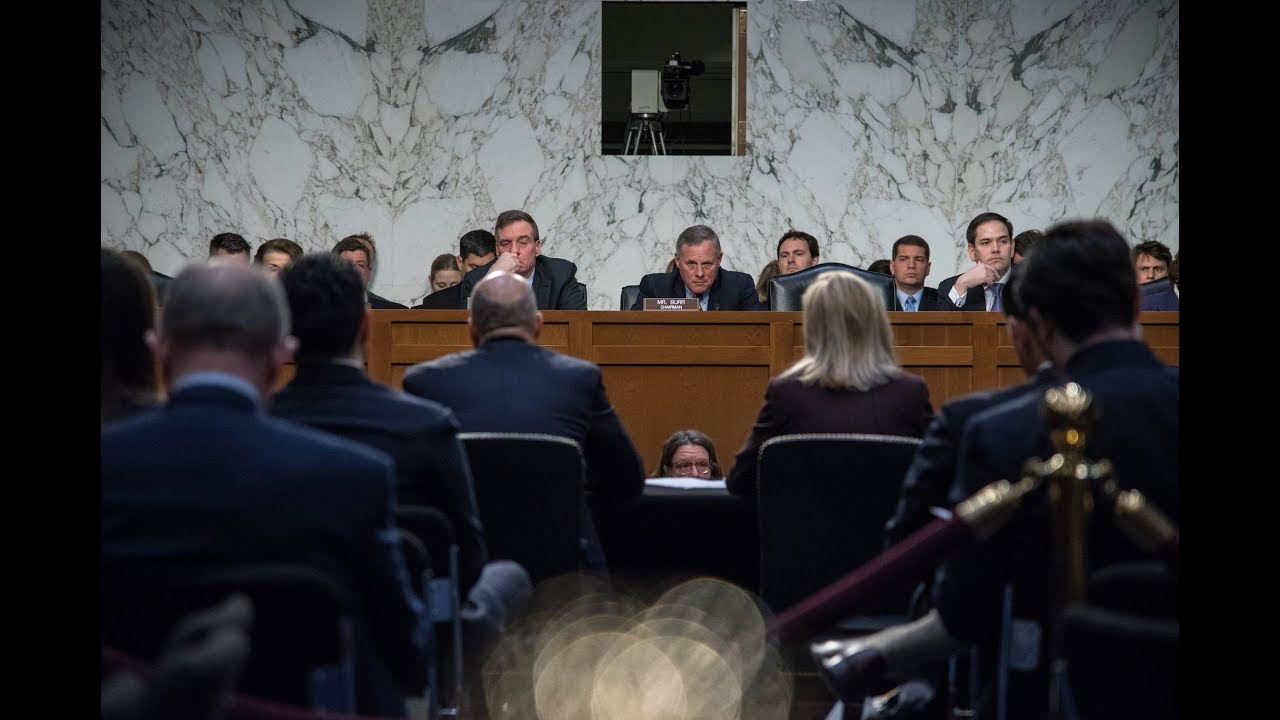 Senate Intel Hearing with Social Media Experts on Foreign Influence ...