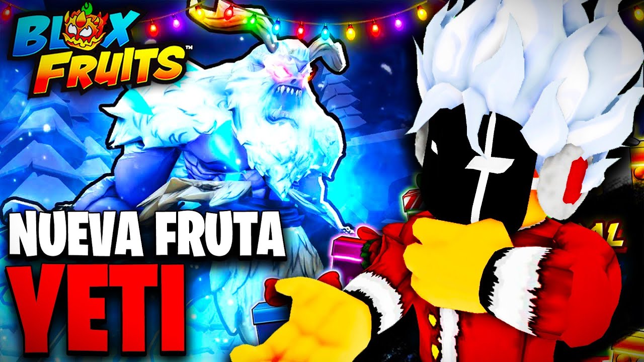 LA NUEVA FRUTA YETI en BLOX FRUITS REACCIÓN ️🥶 TRAILER UPDATE DE ...