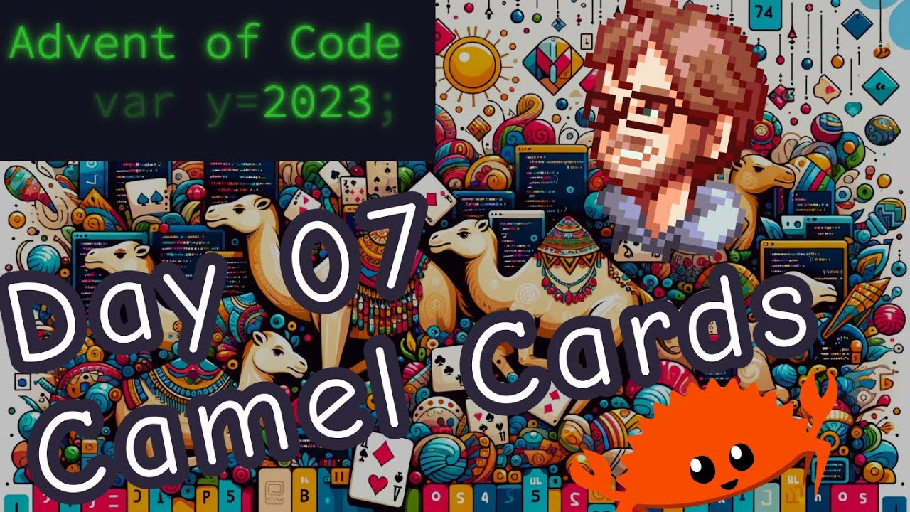 Watch Rust Tame the Wild Camel Card Puzzle | Live Coding - YouTube