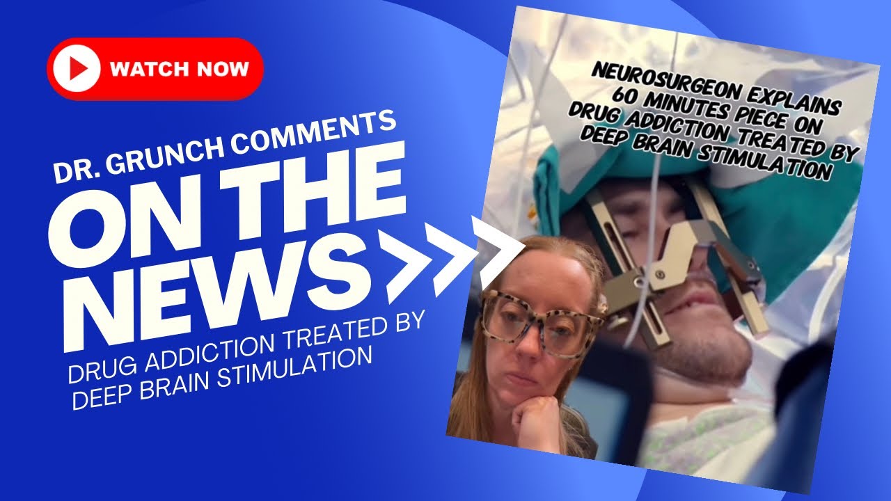 Dr. Grunch explains the 60 minutes piece on substance abuse/addiction ...