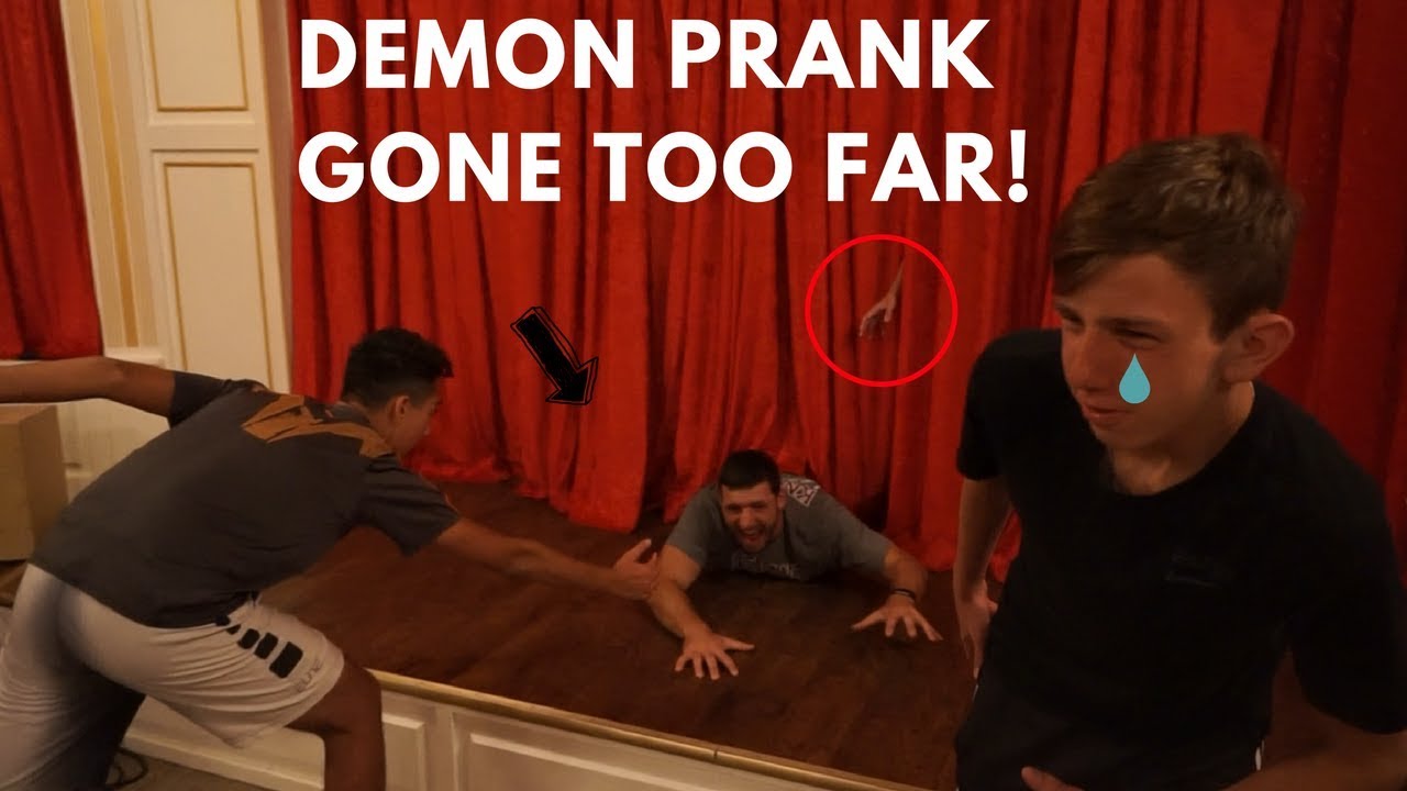 DEMON PRANK WENT TOO FAR ON FRESHMAN! *intense* - YouTube