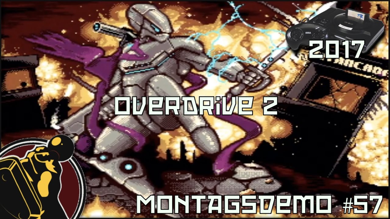 Overdrive 2 / Titan (Sega Mega Drive, 2017) | MontagsDemo #57 - YouTube