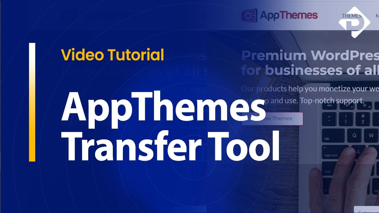 appthemes transfer tool - YouTube