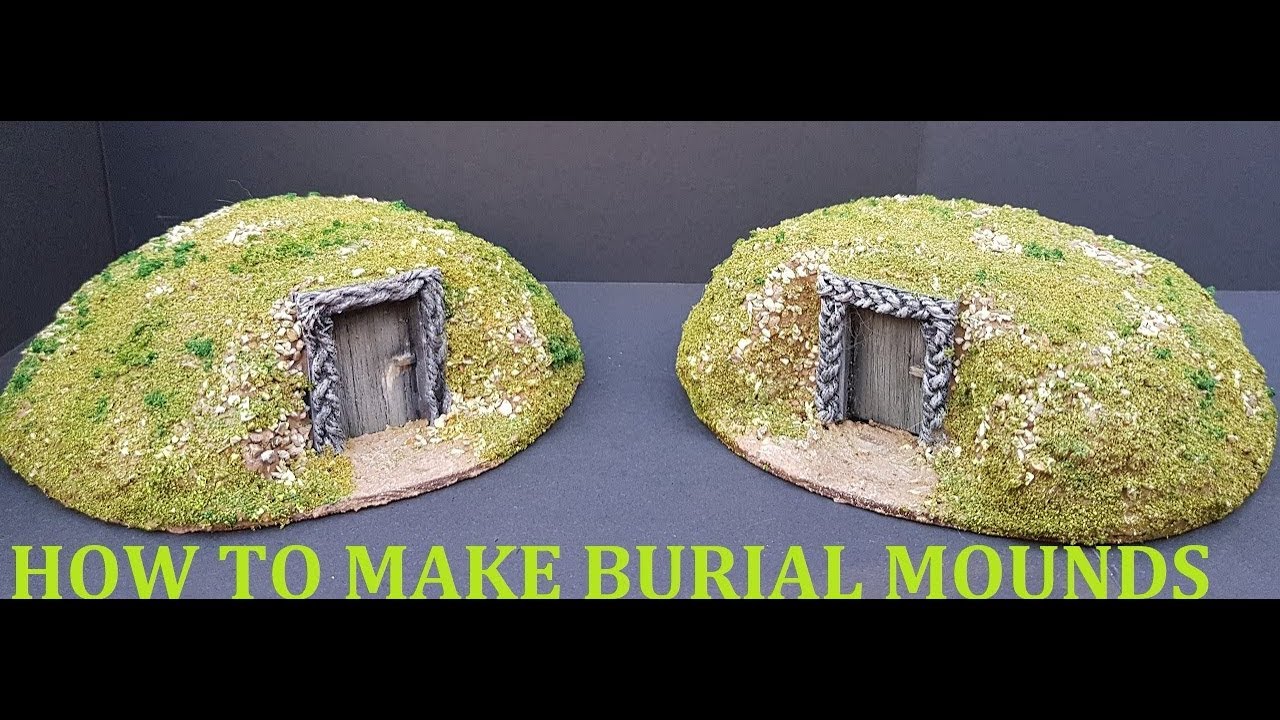 How to make Burial mounds - YouTube