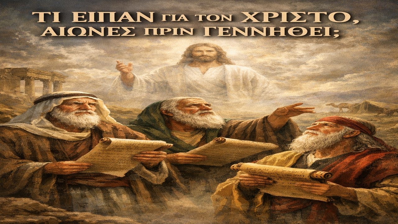 ΤΙ ΕΙΠΑΝ ΓΙΑ ΤΟΝ ΧΡΙΣΤΟ, ΑΙΩΝΕΣ ΠΡΙΝ ΓΕΝΝΗΘΕΙ; - YouTube