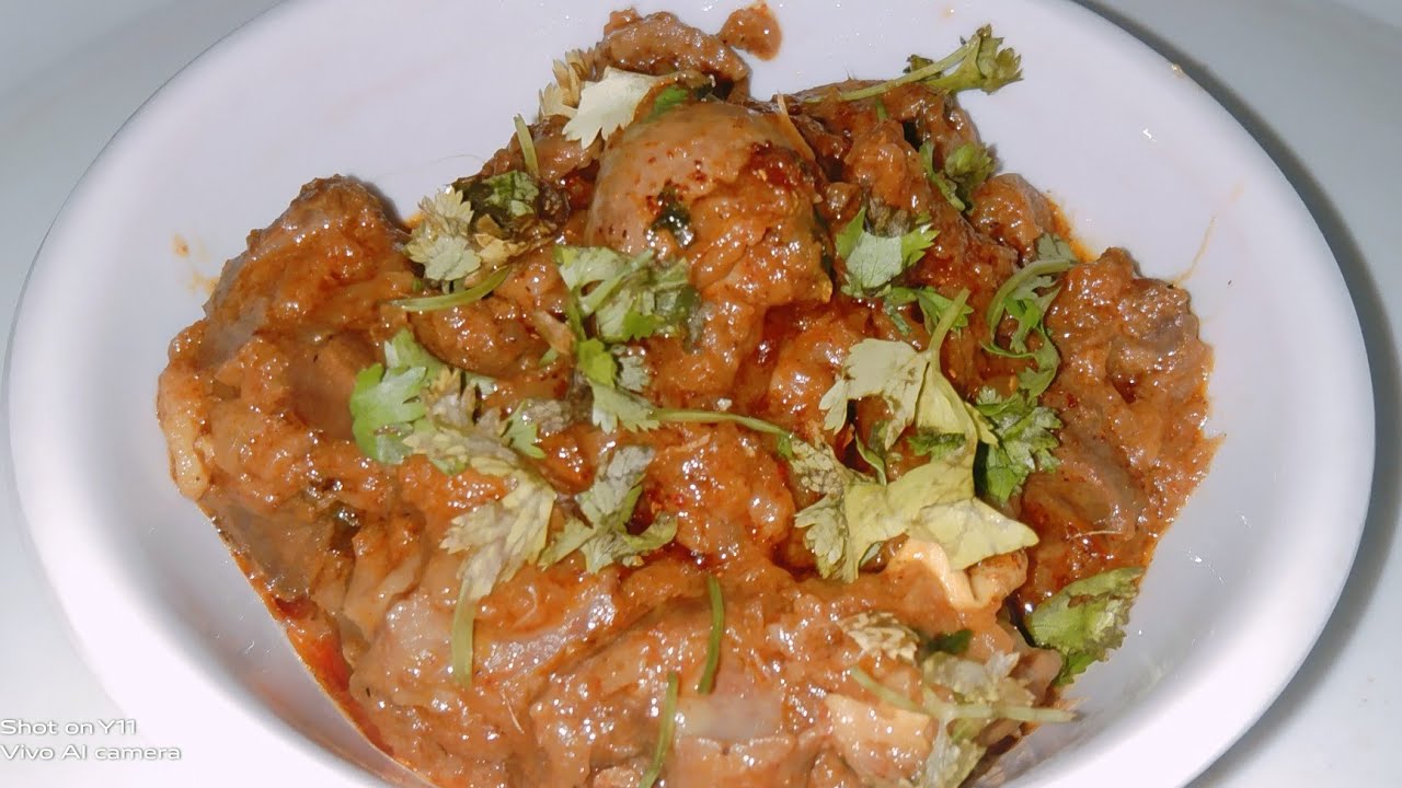 Simple Gurda Fry| restaurant style from #cooking with ayra - YouTube