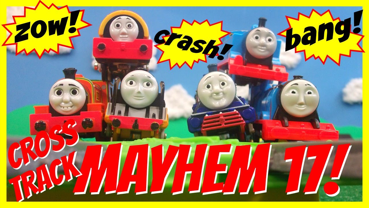 Cross Track Mayhem 17! Thomas and Friends Competition! - YouTube