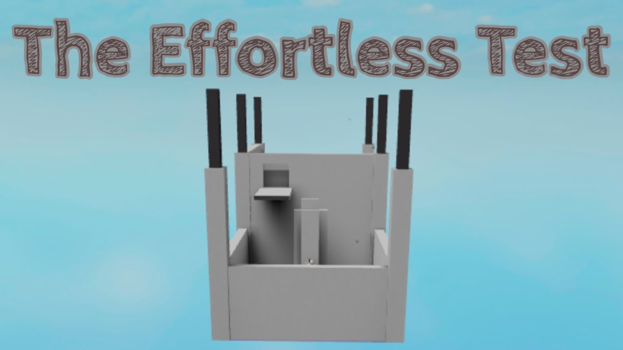 The Effortless Test - Completion (mobile) | Mid Tier 5 Obby by kaan2005 ...