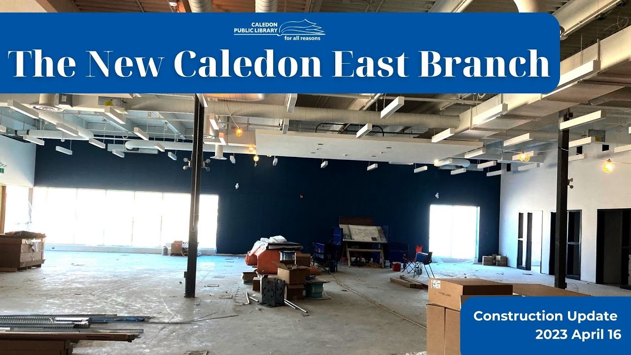 New Caledon East Branch - Construction Update April 2023 - YouTube
