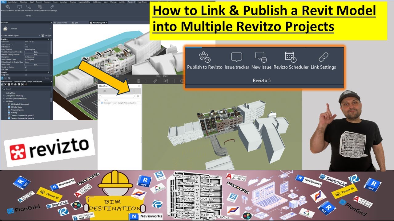 Revizto Tutorials | How to Link & Publish Revit Models to Revizto ...