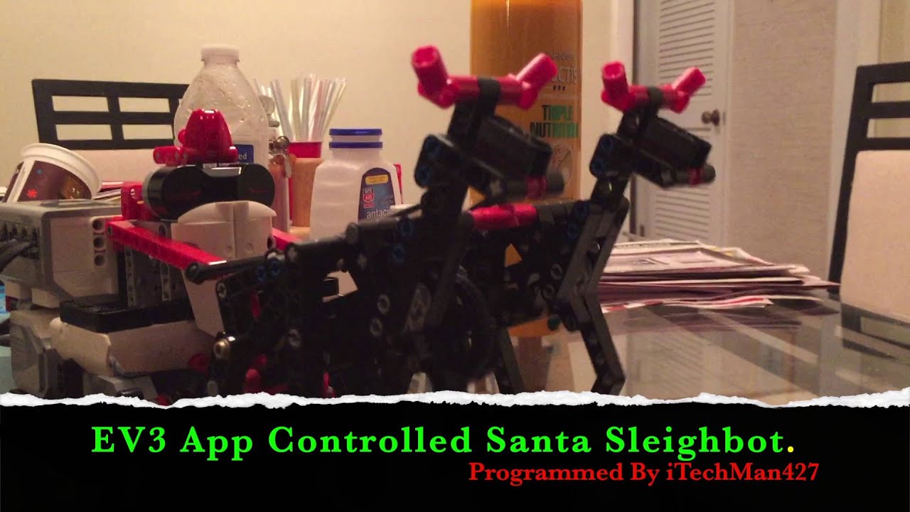 Celebrating Christmas with Lego EV3 - YouTube