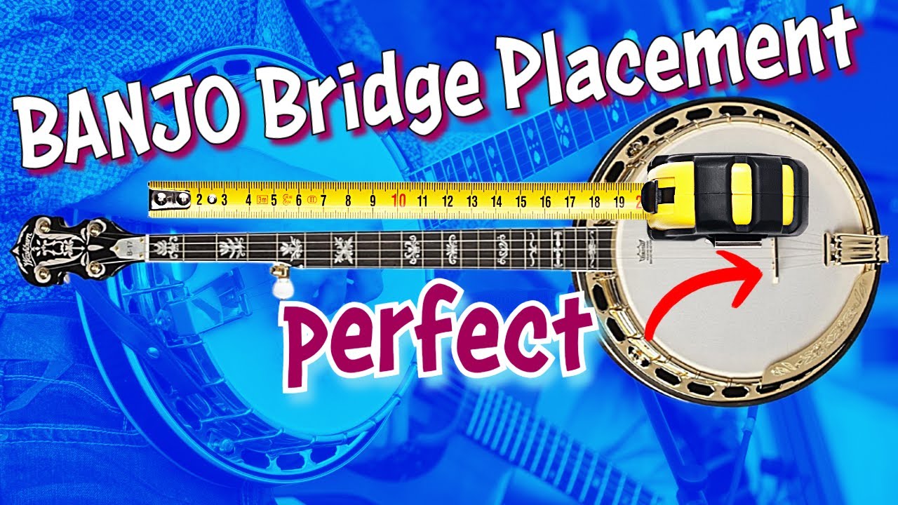 How to place your Banjo Bridge perfectly every time - YouTube
