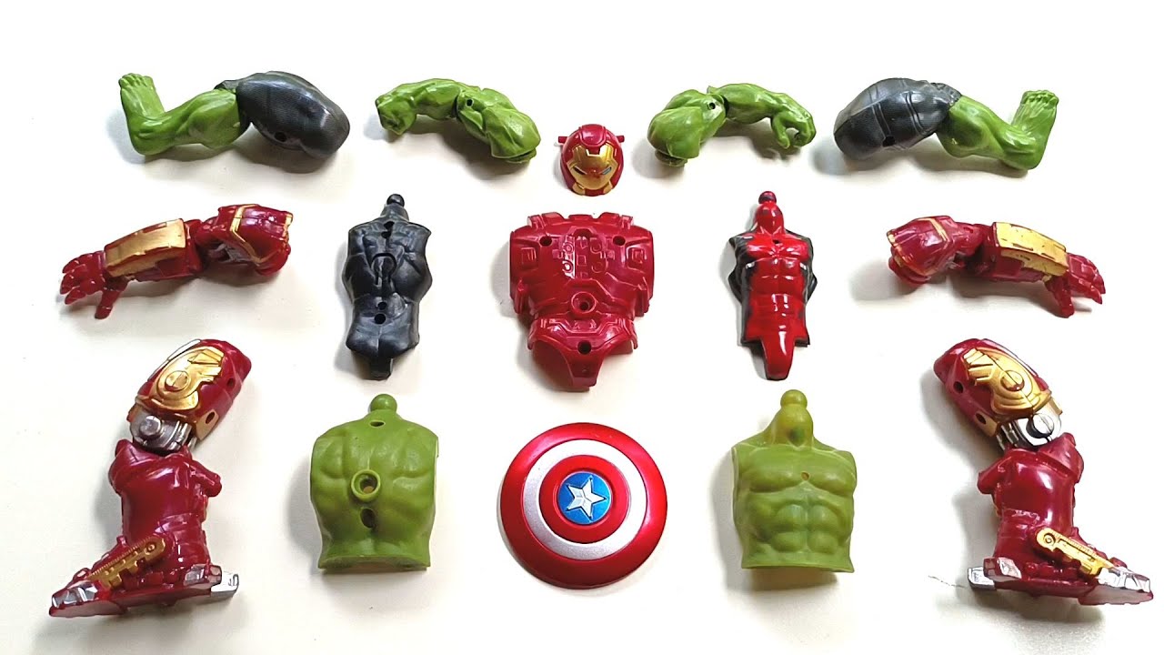 Merakit Hulk Smash, Hulk Buster, Deadpool - superhero avengers - YouTube