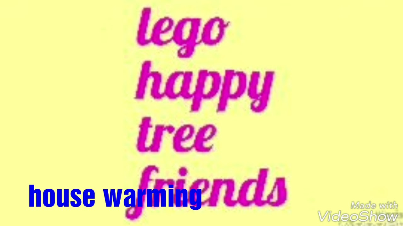 Lego Happy Tree Friends(house warming) - YouTube