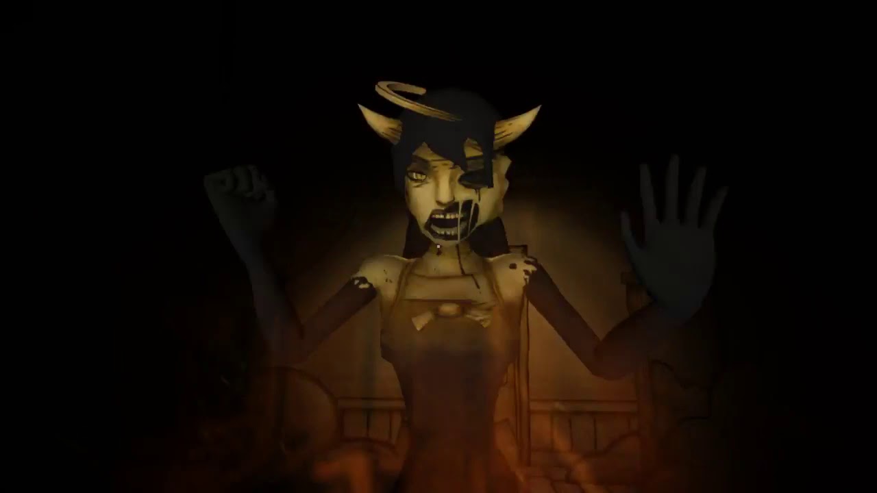 Alice angel jumpscare - Bendy and the ink machine- chapter 3 - YouTube