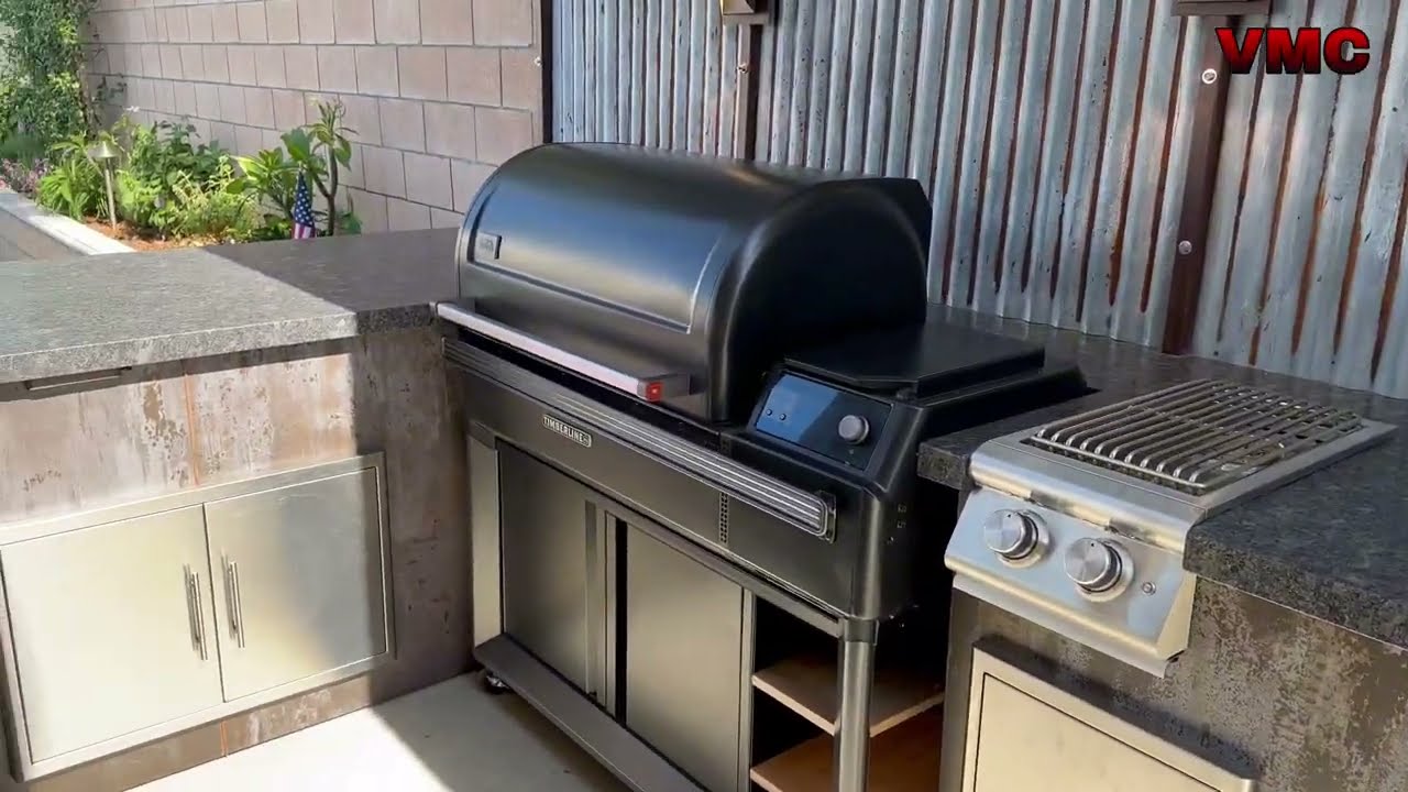 Amazing Outdoor Kitchen Barbecue Dekton Trilium and Sensa Graphite Grey ...