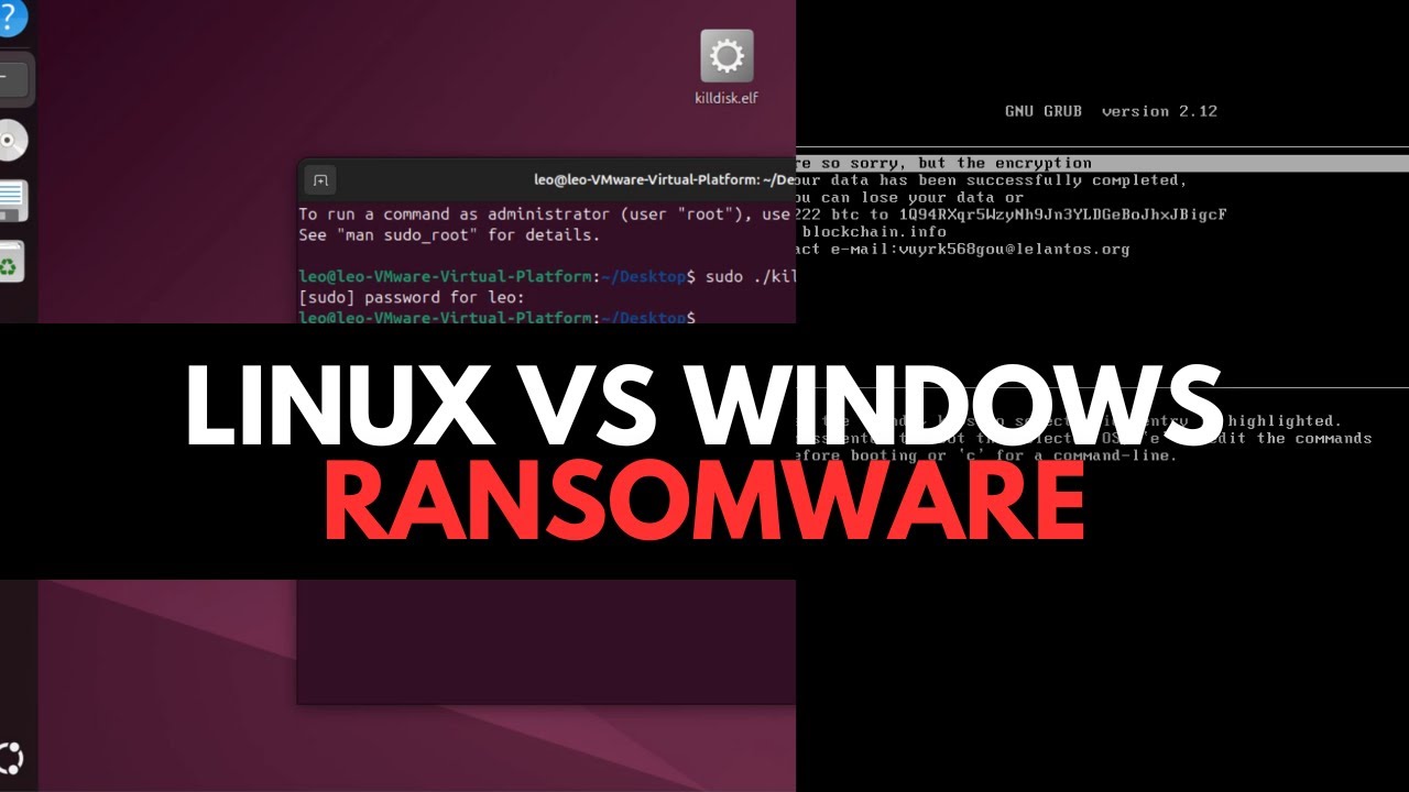 Linux vs Windows: Ransomware - YouTube