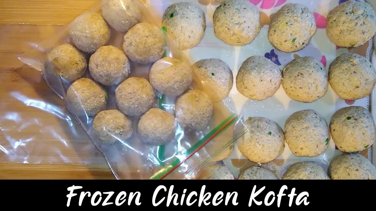 Frozen Chicken Kofta Recipe | Cooking with Naira - YouTube