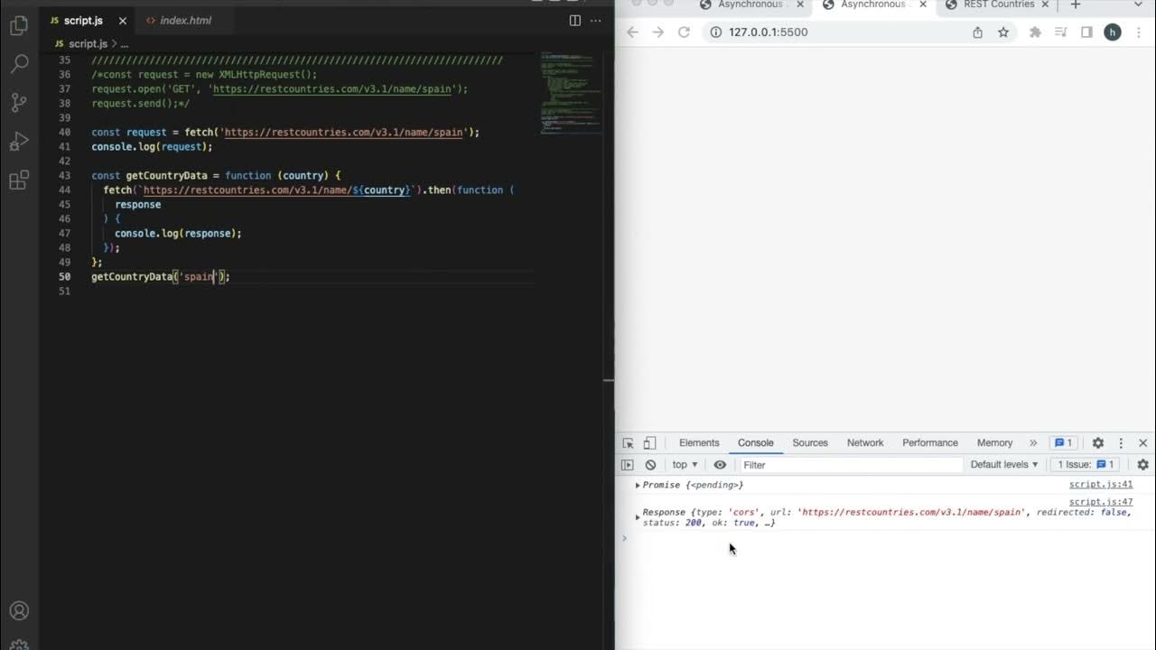Consuming Promises - JavaScript - YouTube