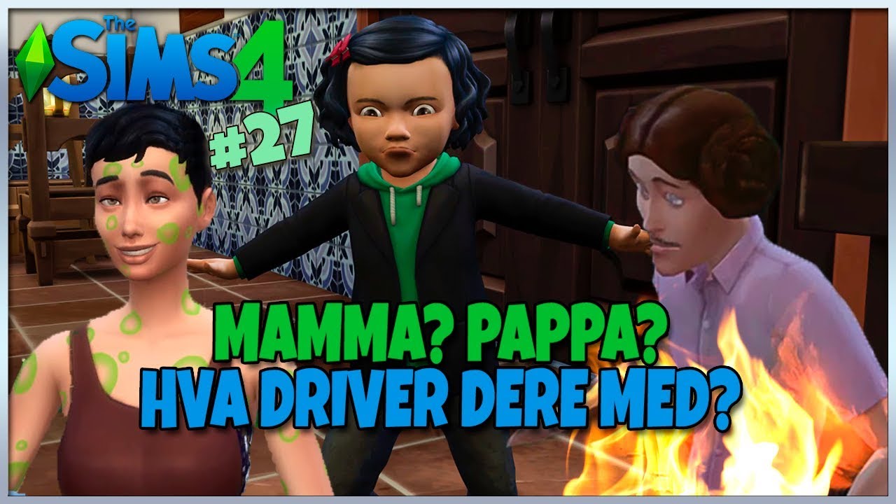 LIVET I JUNGELEN KAN VÆRE HARDT - The Sims 4, Ep. 27 (Med super ...