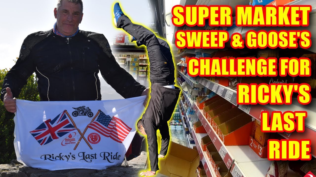 Super Market Sweep & Goose's Challenge For Ricky's Last ride - YouTube