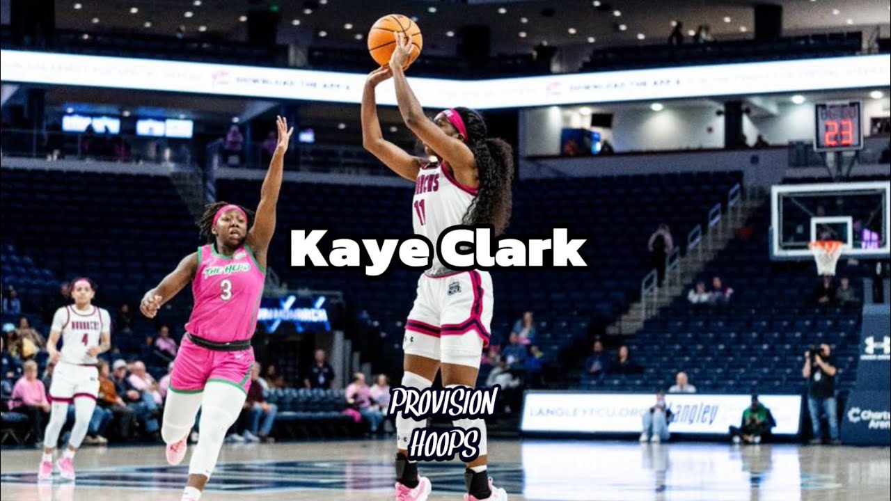 Kaye Clark Old Dominion University 2023-24 Highlights - YouTube