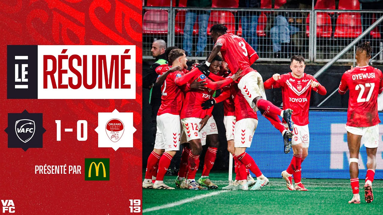 🎥 VAFC 1-0 Orléans : le résumé vidéo - YouTube