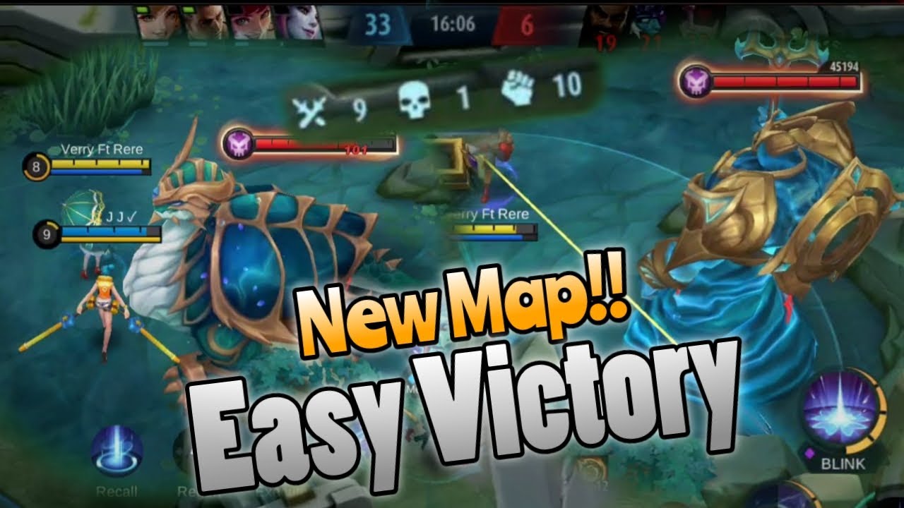 New Map Auto Easy Victory | Mobile Legends - YouTube