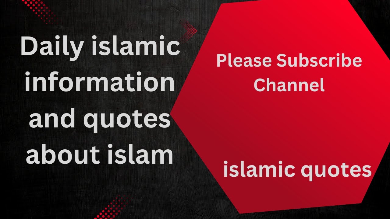 Islamic Quotes about life | Best muslim quotes and sayings - YouTube