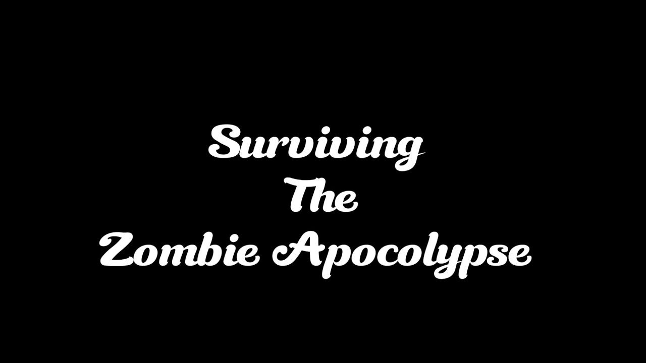 Zombie plan (School Project) - YouTube