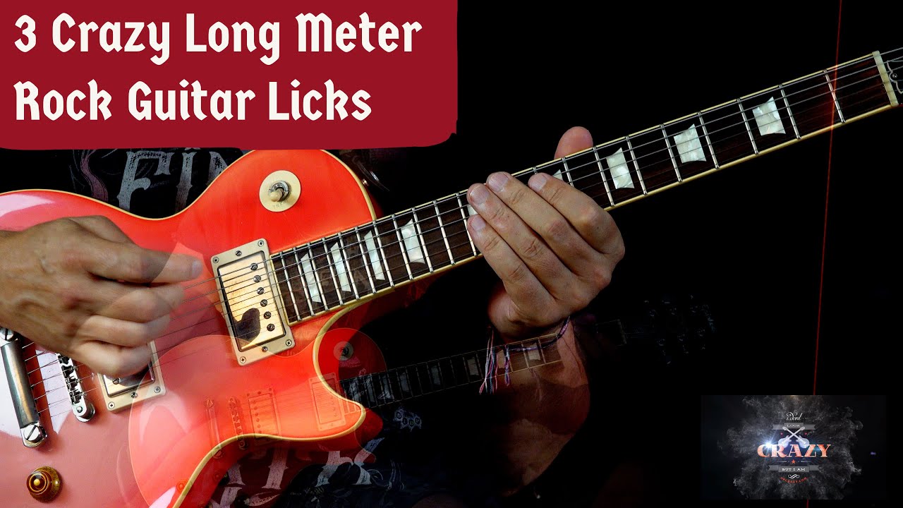 3 Crazy Long Meter Rock Guitar Licks - YouTube