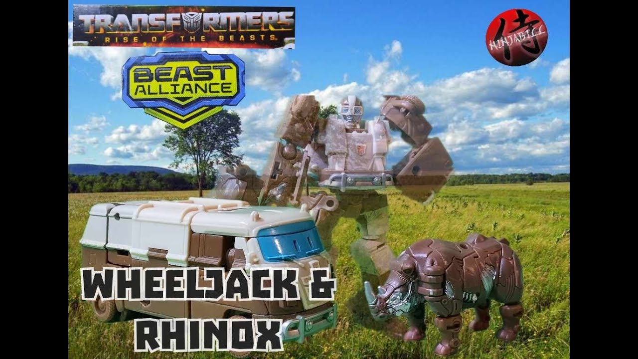 Transformers, ROTB Beast weaponizer Two pack Wheeljack and Rhinox - YouTube