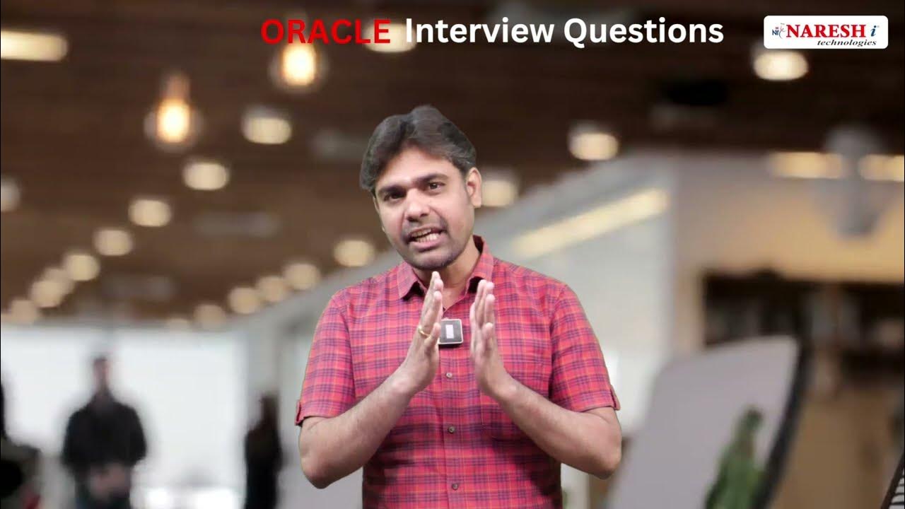 Oracle Interview Question: Viewing Tables Created by a User | NareshIT - YouTube