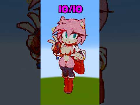 HOT Amy Rose At The END! 🥵🥵 #shorts