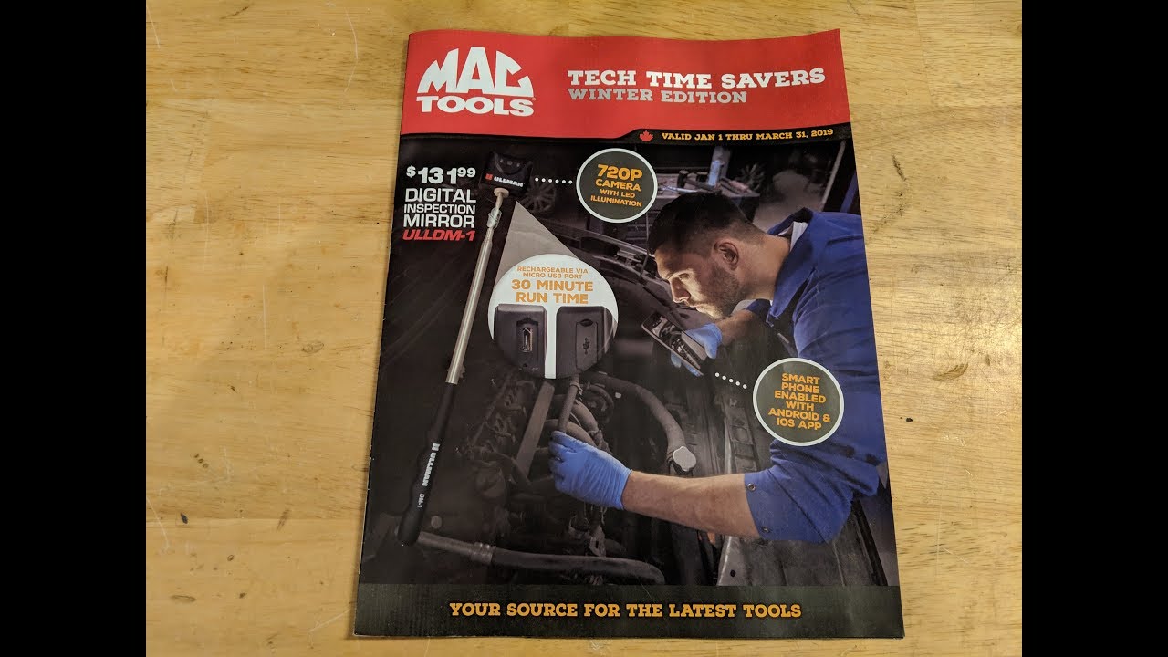 Mac Tools - Q1 2019 Flyer Review - YouTube