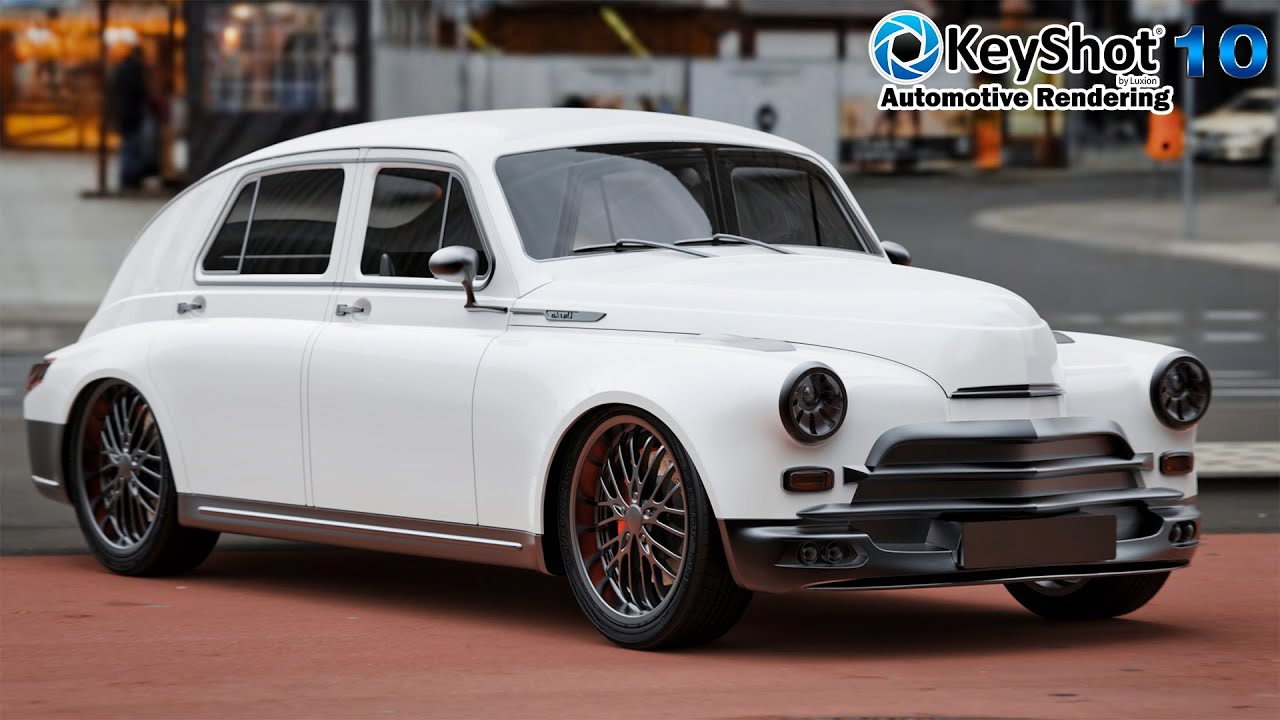 #keyshot #keyshot #automotive #rendering a car - YouTube