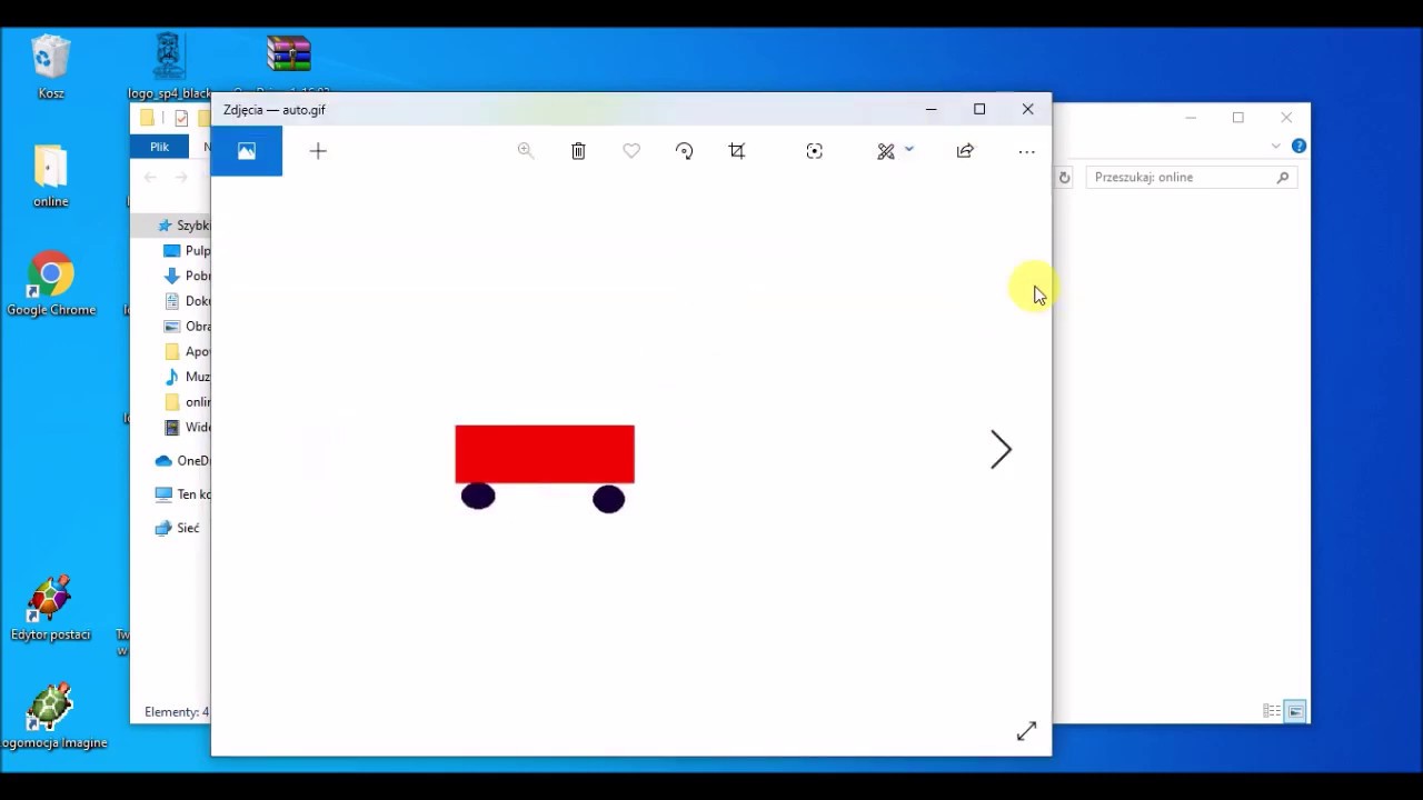 Tworzymy animacje w programie Logomocja i zapisujemy ja w pliku - YouTube