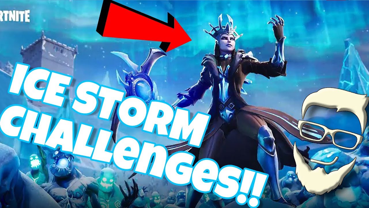 *NEW* ICE STORM CHALLENGES!! ~ Fortnite (Nintendo Switch) ~ Mike ...