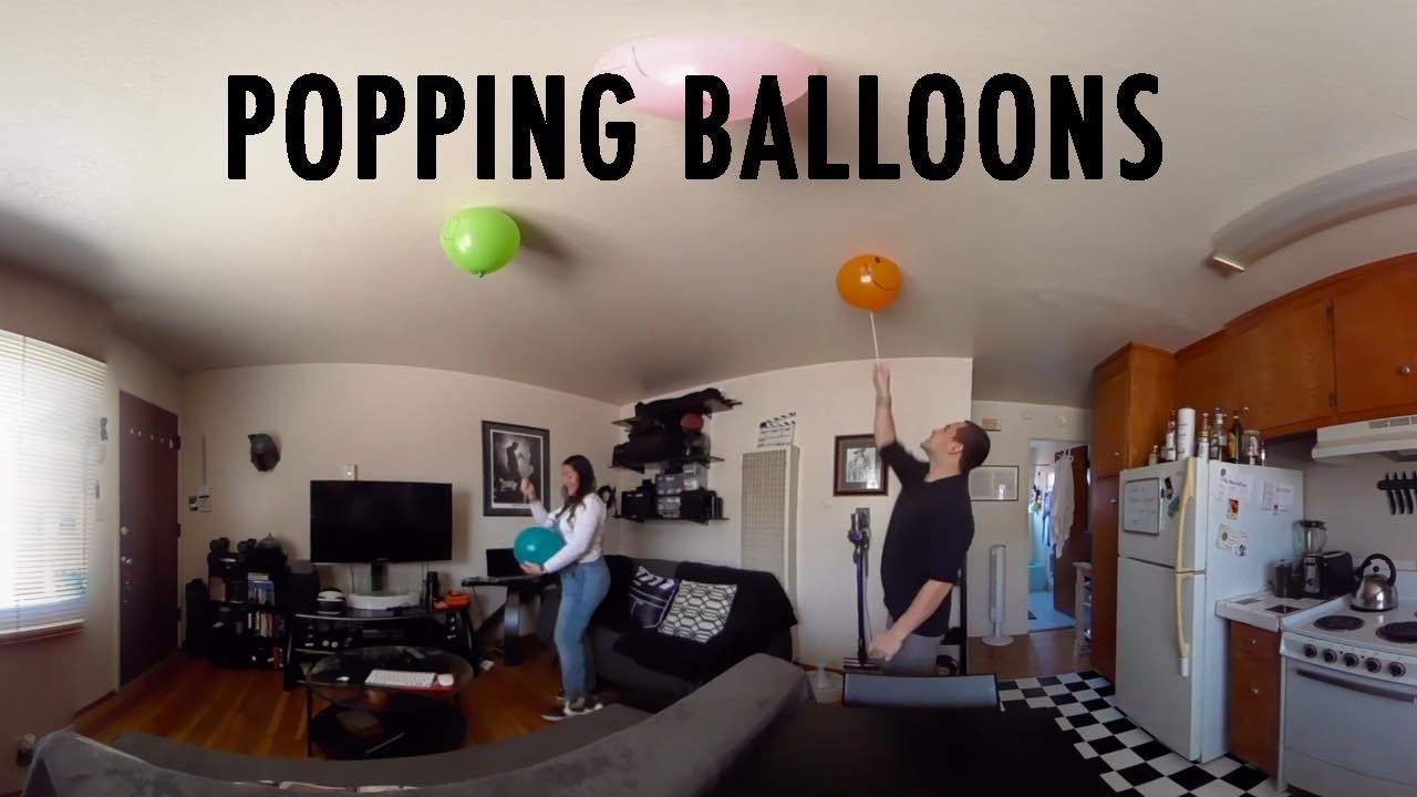 POPPING BALLOONS (360° 4K VR) - YouTube